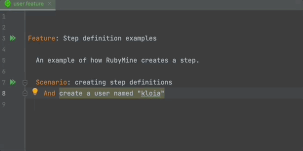 Slice 1: Gherkin Keywords and Cucumber Expression